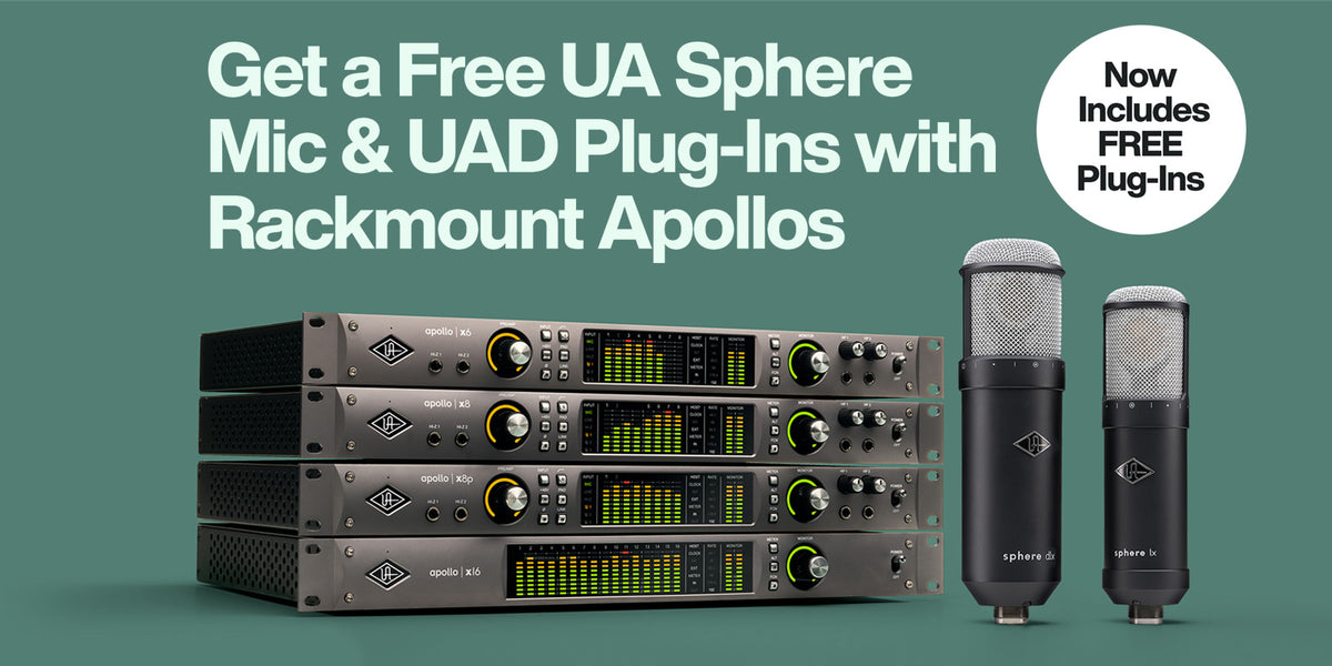 Get a Free UA Sphere Modeling Mic & UAD Plug-Ins with Rackmount Apollo ...