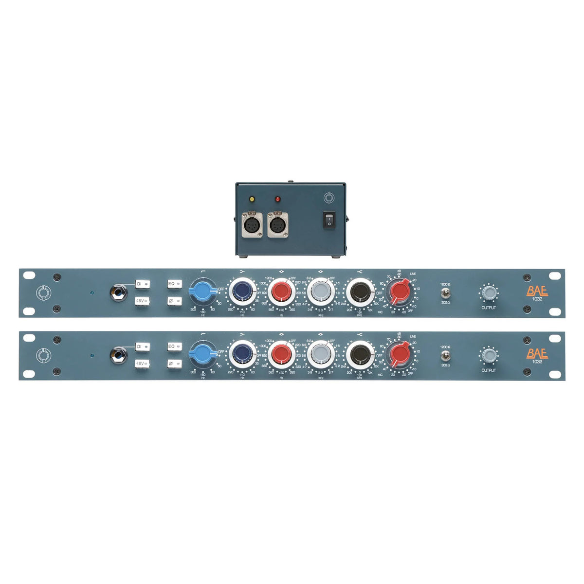 BAE 1032 PAIR - 2x Rackmount 1032 with Power Supply — Studiocare