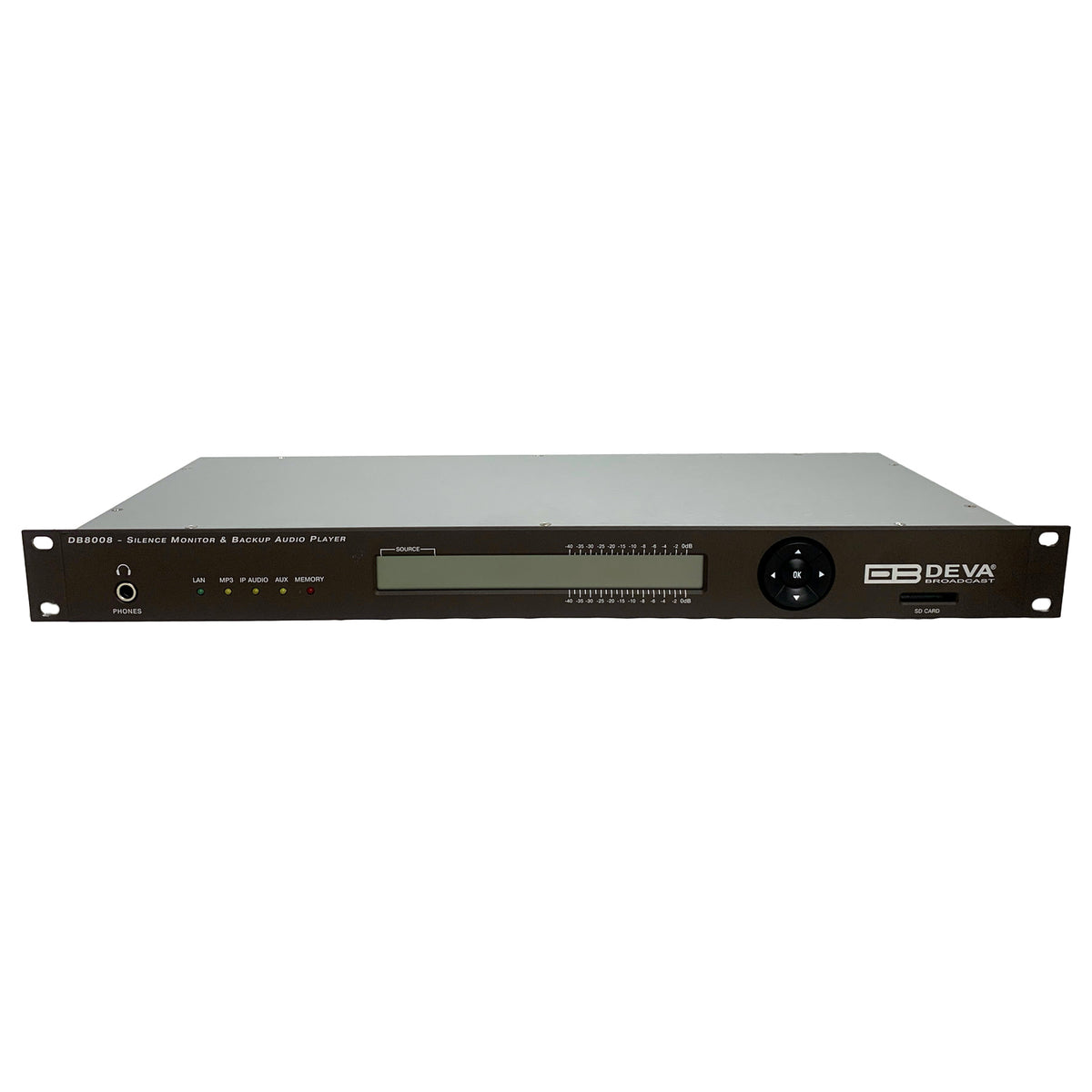 DEVA Broadcast DB8008 - Silence Monitor & amp; Backup Audio Player - U — Studiocare