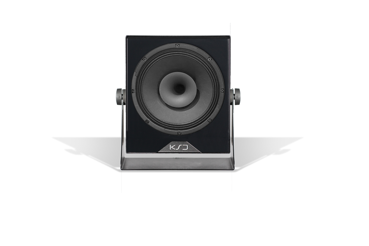 KS Digital C100 Black 2-Way 10" Coaxial Active Reference monitor speak ...