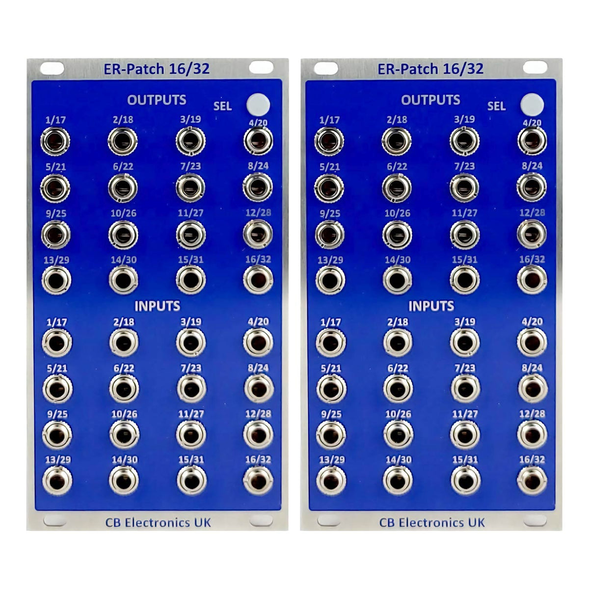 CB Electronics ER-PATCH32 - EuroRack -ER-Patch 32x32 Matrix Module - E ...