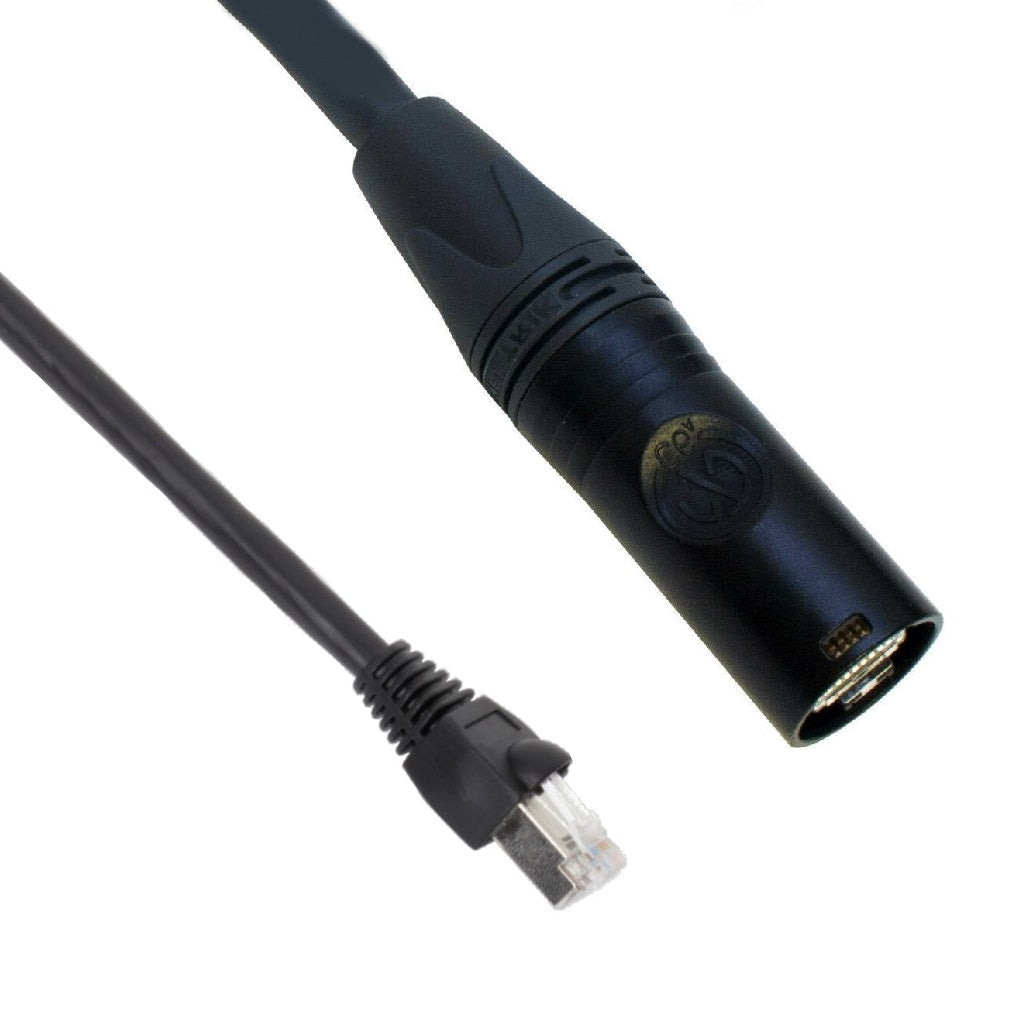 Studiocare EtherCON to RJ45 CAT6a Cable with Neutrik Ethercon Connecto