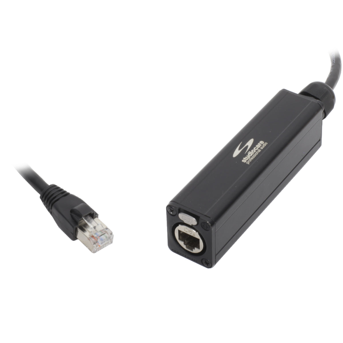 Studiocare EtherCON CAT6a to RJ45 Adapter