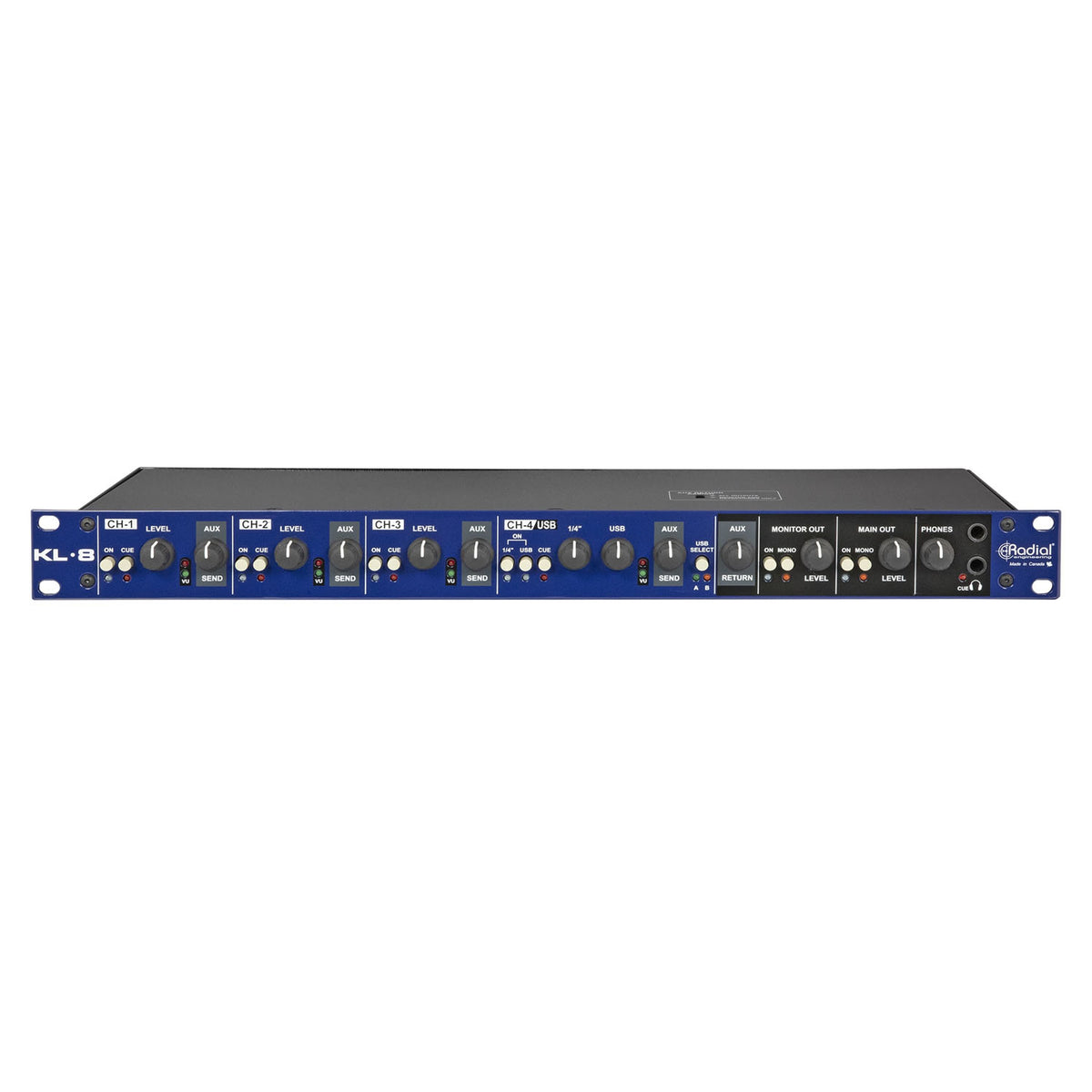 Radial Engineering KL-8 - Rackmount Keyboard Mixer — Studiocare