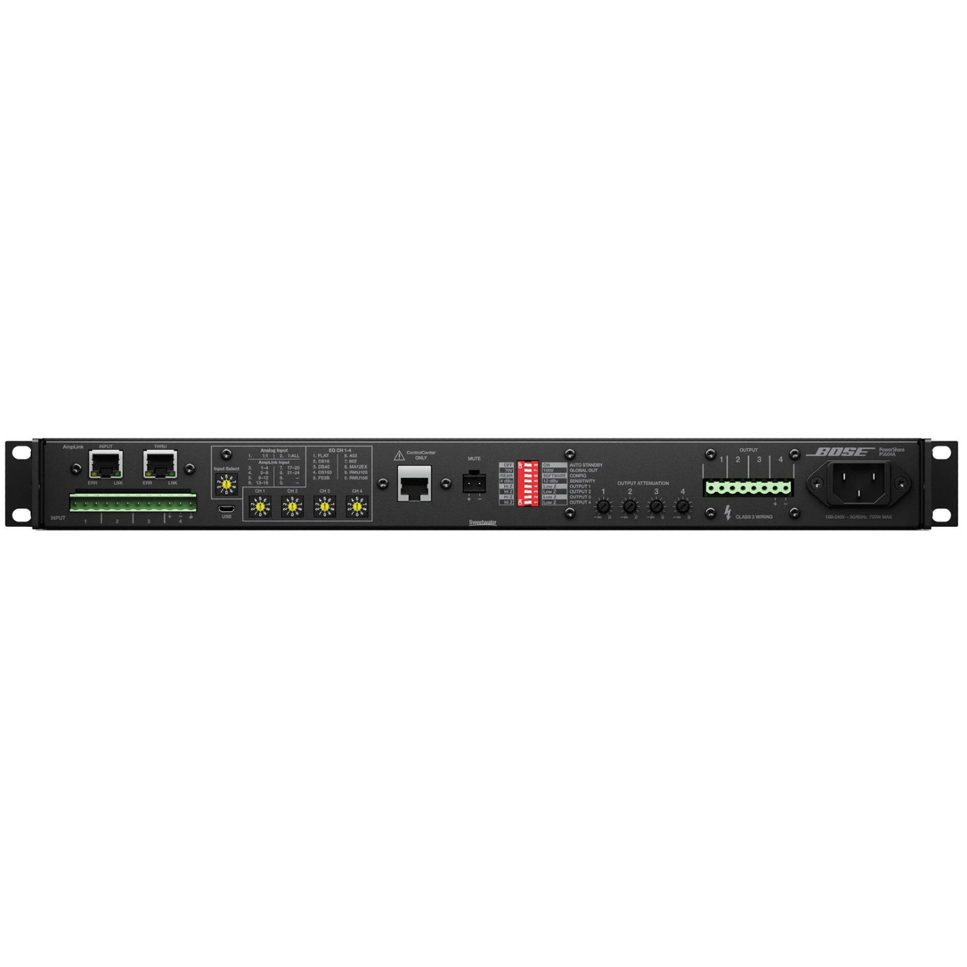 Bose PowerShare PS604A Adaptable Power Amplifier 230V EU — Studiocare