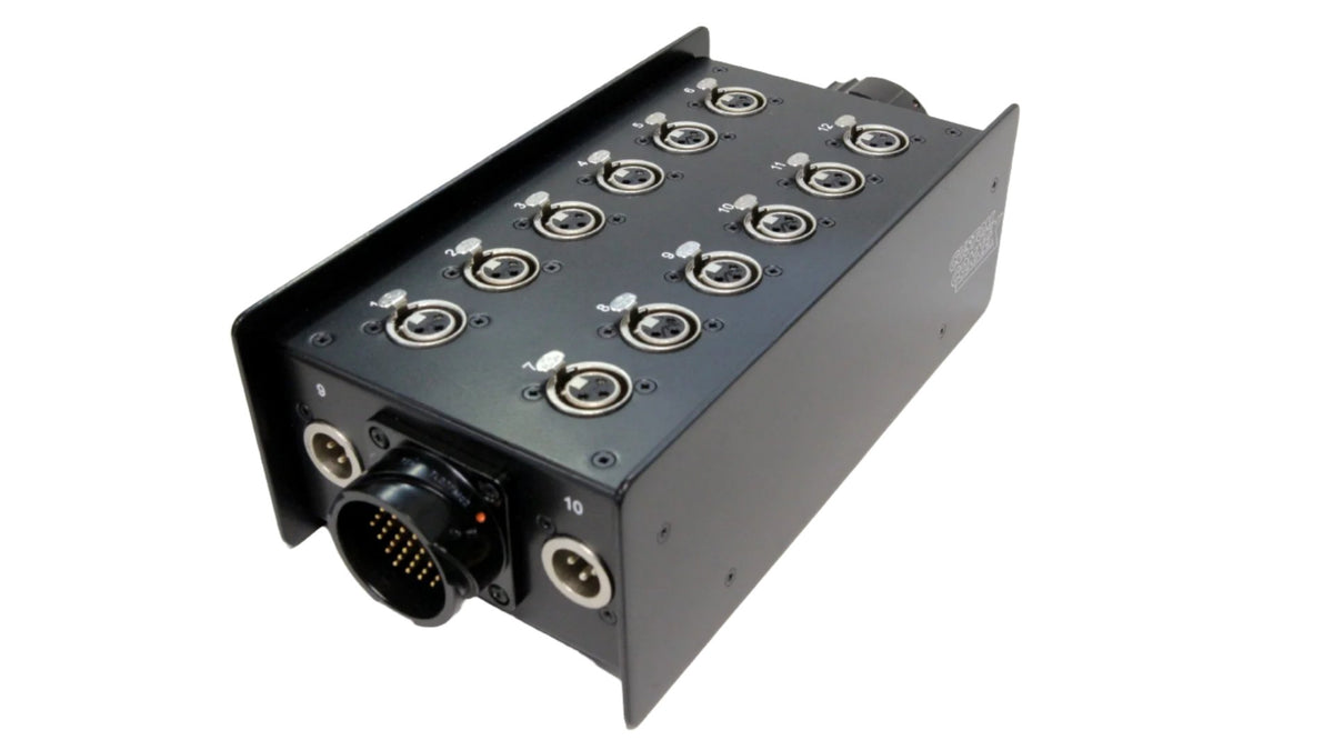 Custom Connex 12 Way Stage Box with LK Connector Out and Feedthrough C ...