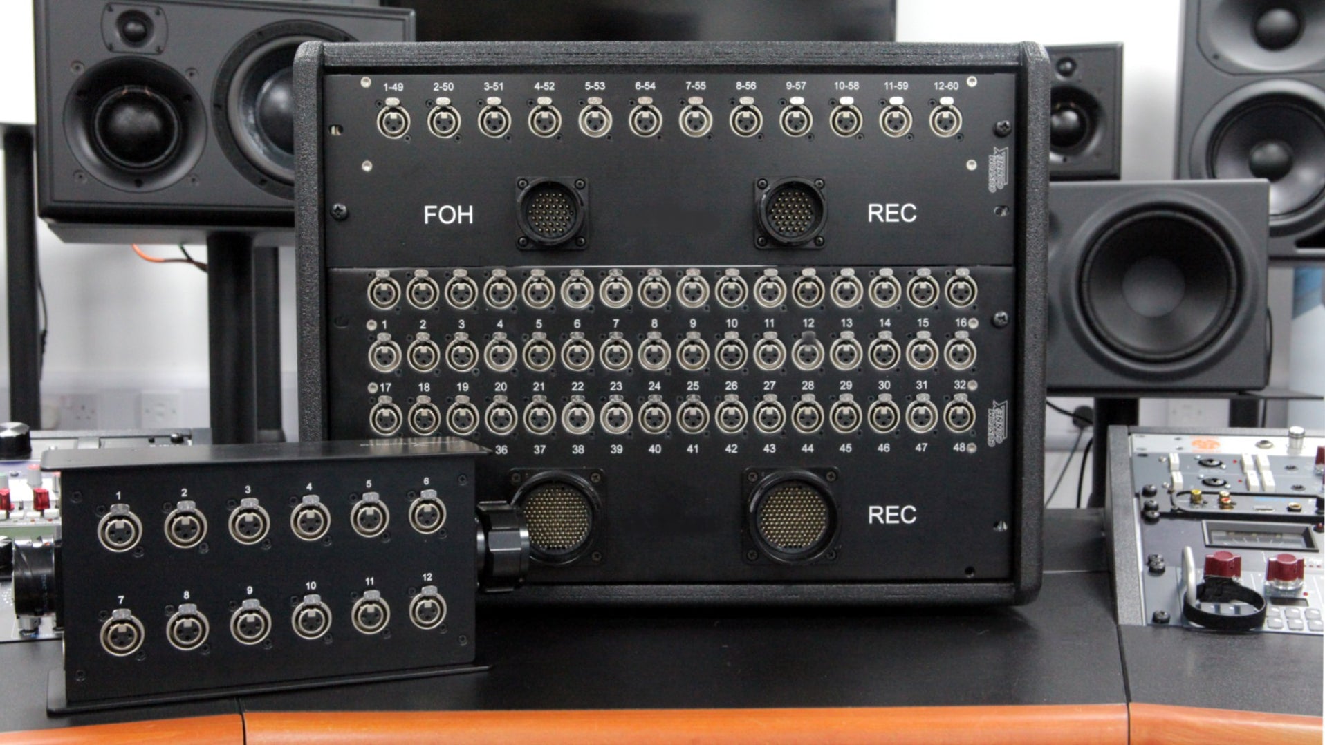 Custom Connex 12 Way Stage Box with LK Connector Out and Feedthrough C ...