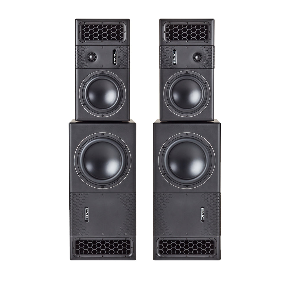 PMC 6-XBD Active monitor system - PMC 6 Pair and 2 x PMC 8 SUB — Studiocare