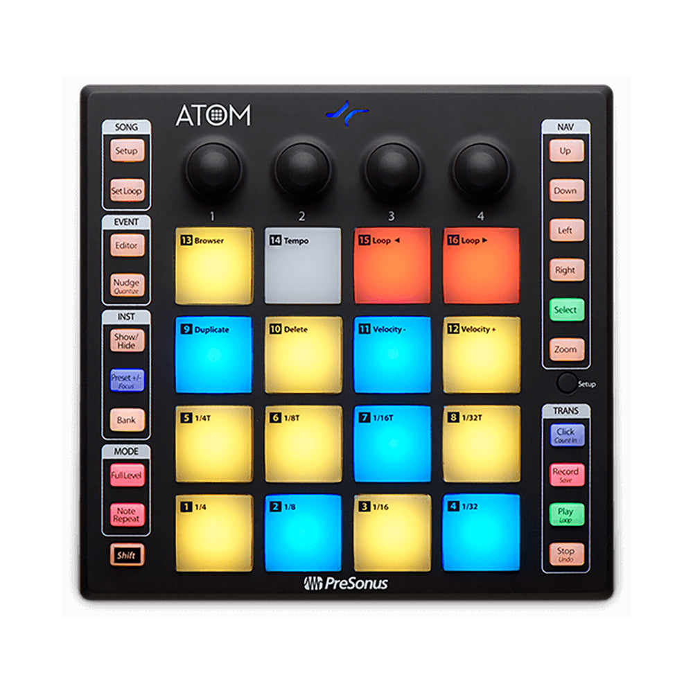 PreSonus ATOM - Pad Controller with Studio One Artist production softw ...
