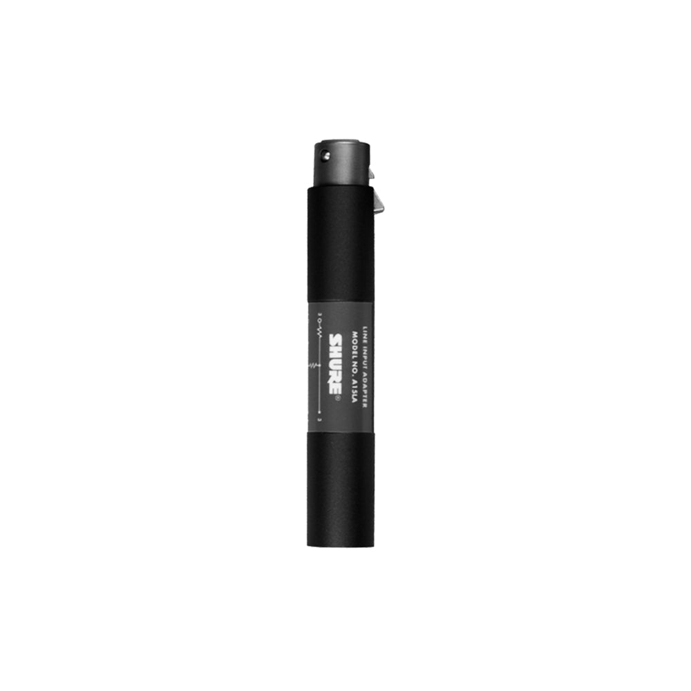 Shure A15LA - Attenuator to reduce audio by 50dB — Studiocare