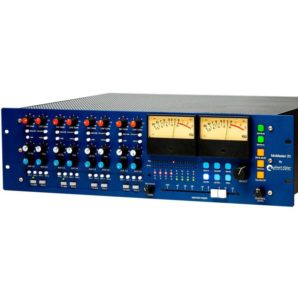 Great River Mix Master 20 - Summing Mixer - 16 Line Inputs + 4 Mic/Lin ...