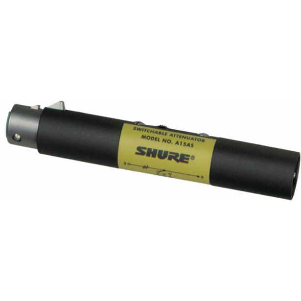 Shure A15AS - In-line Switchable Attenuator — Studiocare