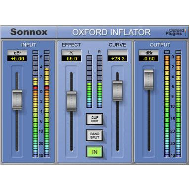 Sonnox Oxford Inflator Plugin Native (AAX Native, RTAS, AU & VST ...